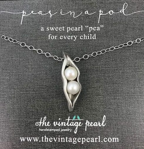 2 Peas In A Pod Pearl Necklace