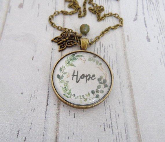 Women's Hope Pendant Necklace
